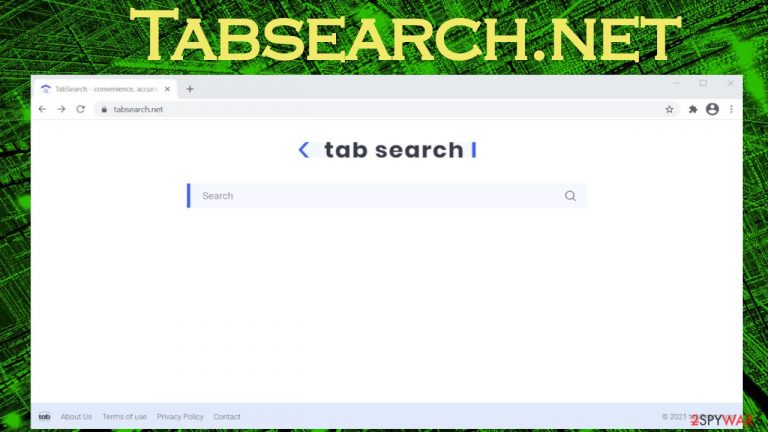 Remove Tabsearch.net (Tech Support Scam)