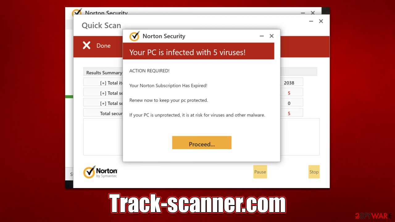 Remove Track-scanner.com ads (fake) - Free Guide
