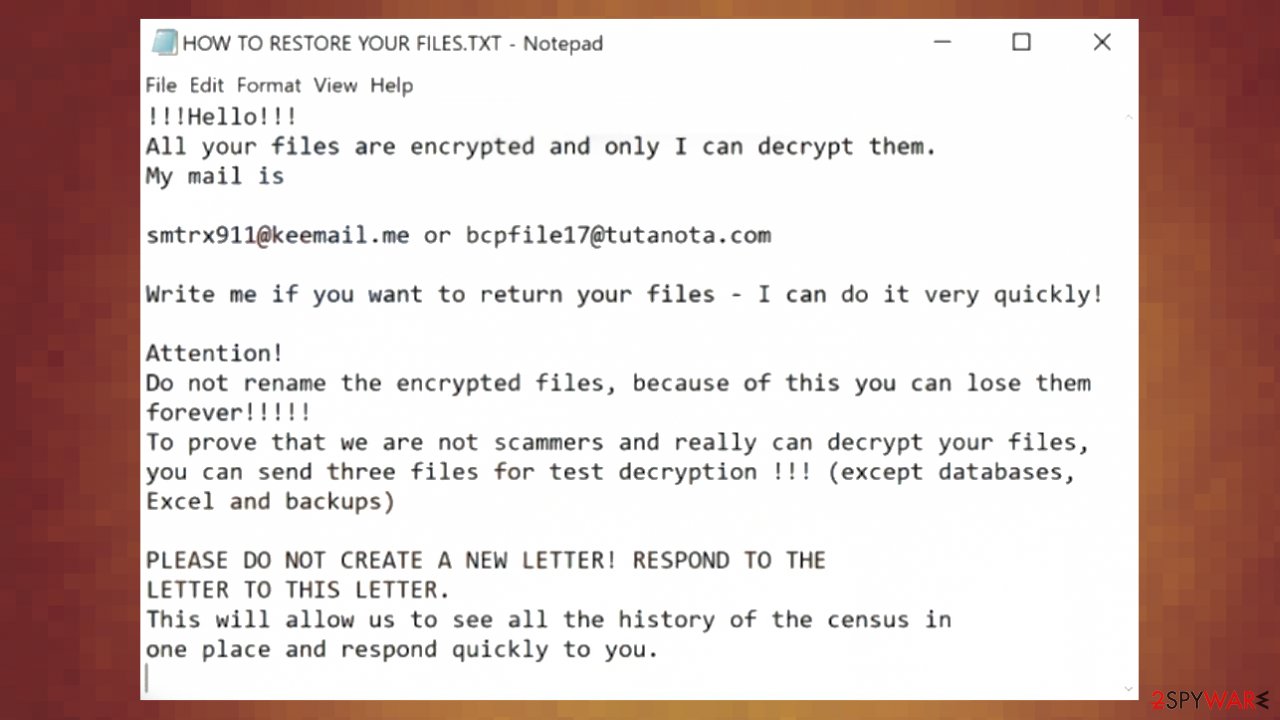 Remove Ufymmtjonc virus (Decryption Methods Included)