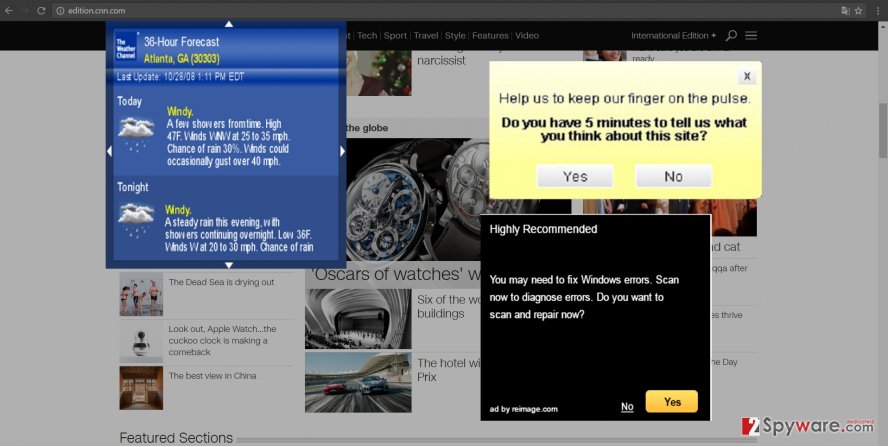 Remove Windows Session Console Weather ads (Easy Removal Guide)