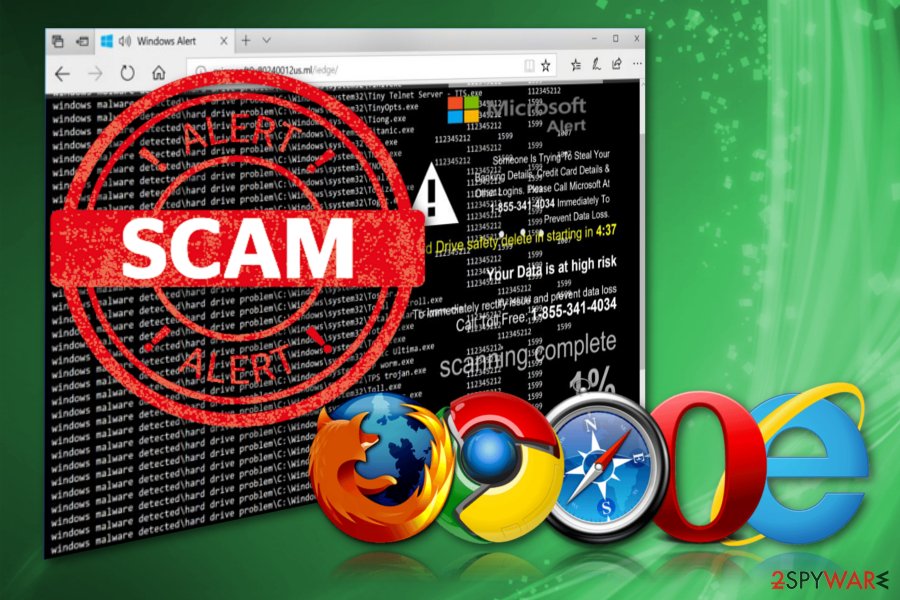 Remove Windows Malware Detected scam (Free Instructions) - Removal Guide