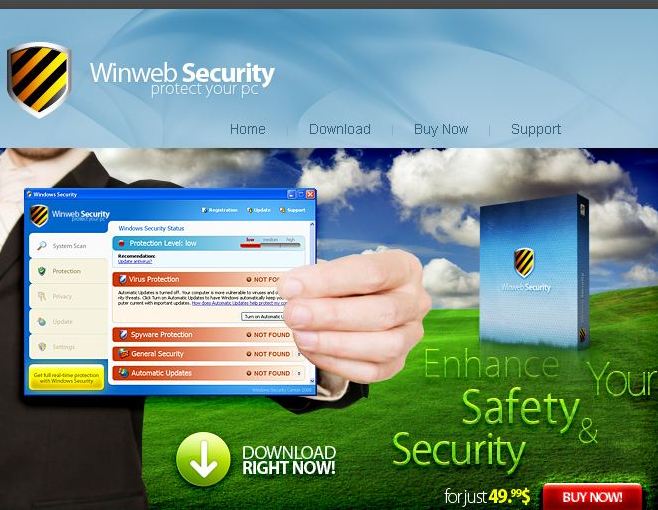 Remove Winweb Security 2008