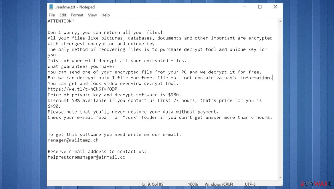 Remove Yjqs ransomware (virus) - Decryption Steps Included